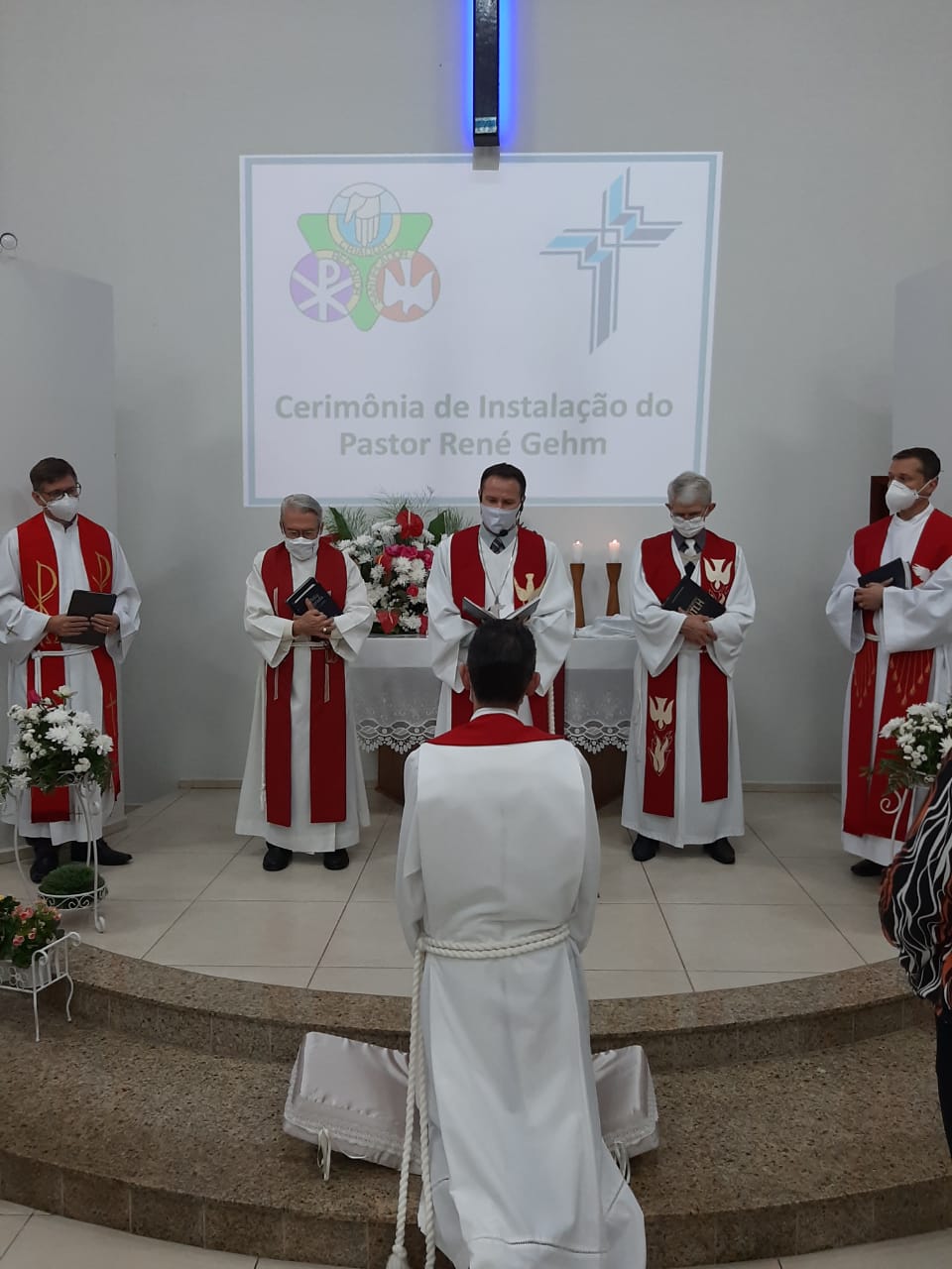 Instalação do pastor René Gehm em Itajaí, SC - Mensageiro Luterano