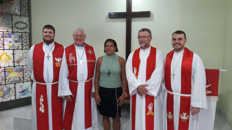 Pastor Ramon Augusto Pedro é instalado em Maceió, AL - Mensageiro Luterano